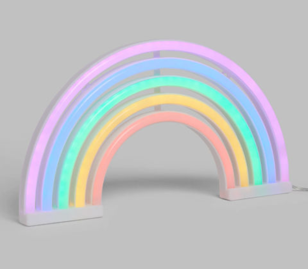 Satzuma Neon Regnboga Ljós