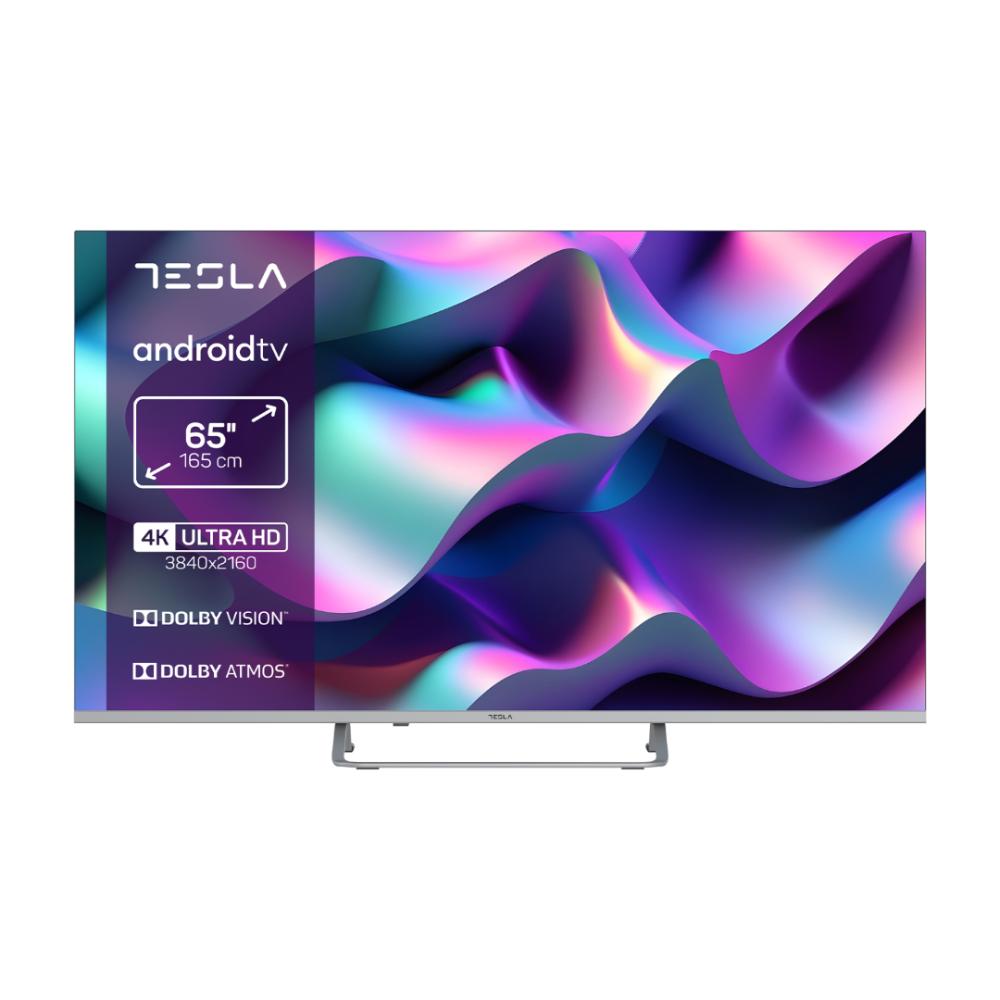 Tesla 65" DLED 4K Dolby Vision/Atmos Android TV snjallsjónvarp - B-VARA