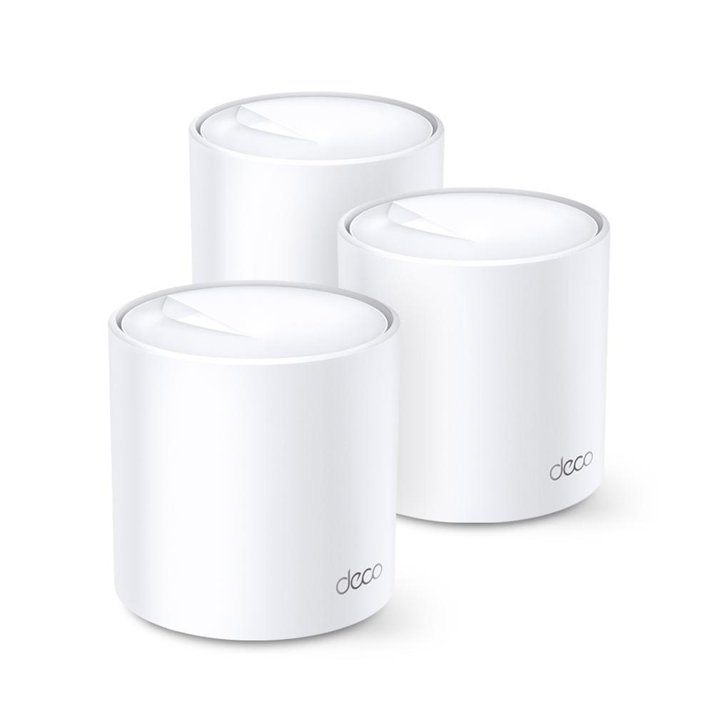 TP Link Deco X20 r laus WiFi 6 Mesh Router 3 Einingar TP Link Deco X20 r laus WiFi 6 Mesh Router 3 Einingar