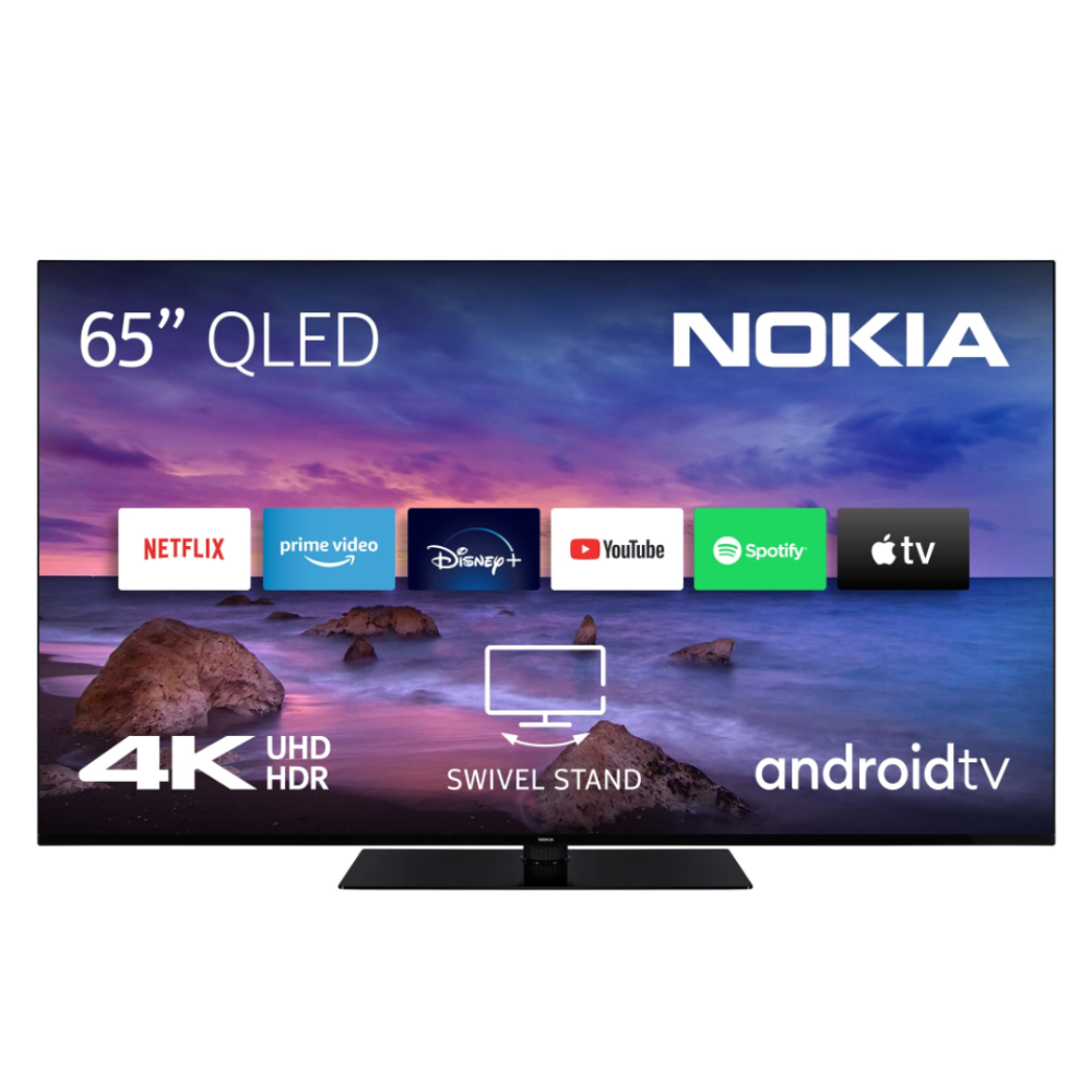 Nokia 65" QLED 4K HDR Android TV snjallsjónvarp