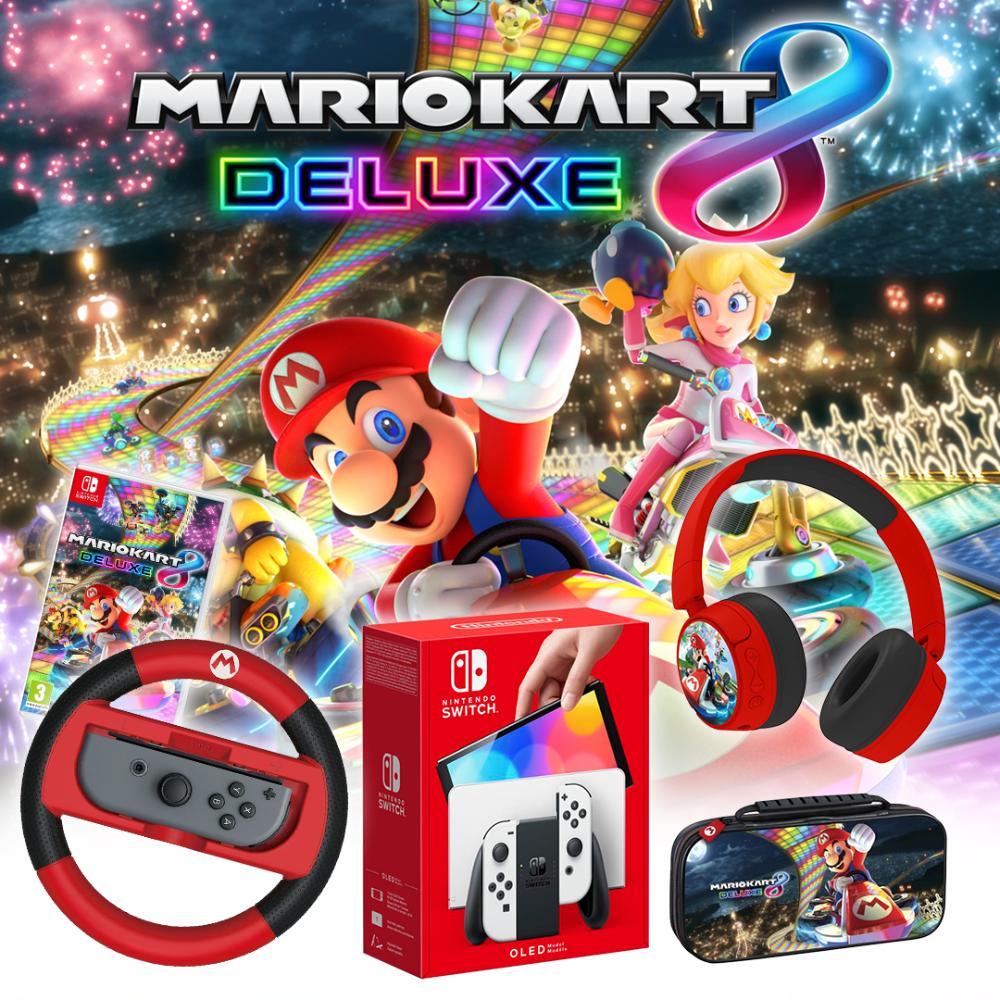 Nintendo Switch OLED Mario Kart Mega Bundle