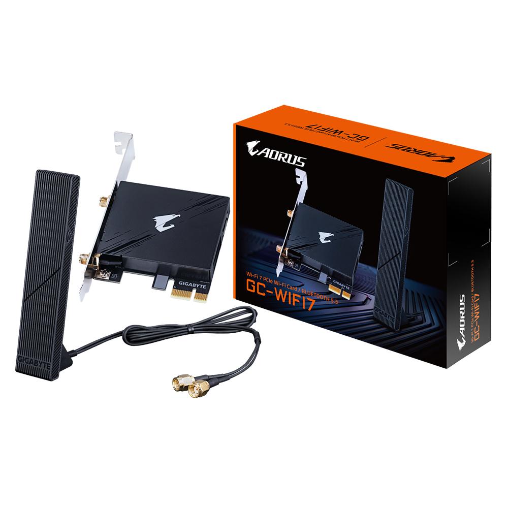 Gigabyte Wi-Fi 7 Bluetooth 5.3 þráðlaust PCIe x1 netkort