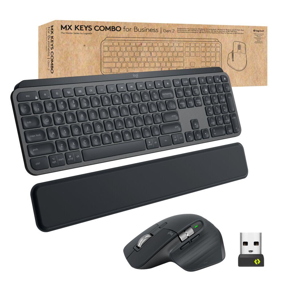 Logitech MX Keys sett fyrir fyrirtæki með MX Master 3s og MX ...